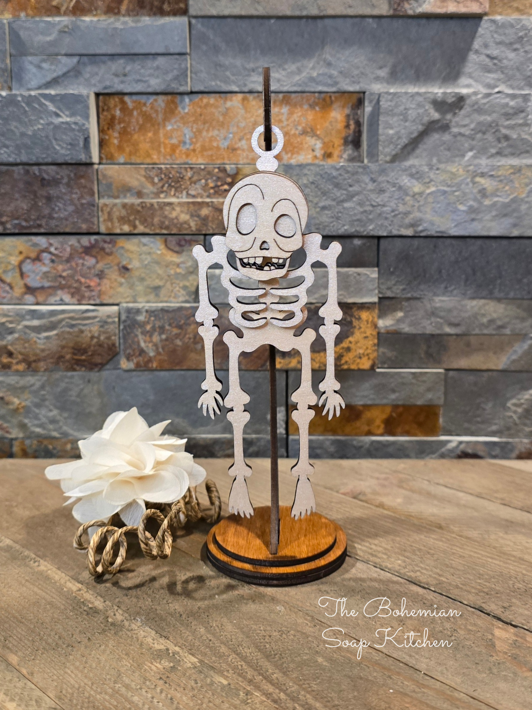 Dancing Skeleton 3D Decoration – The Bohemian Soap Kitchen